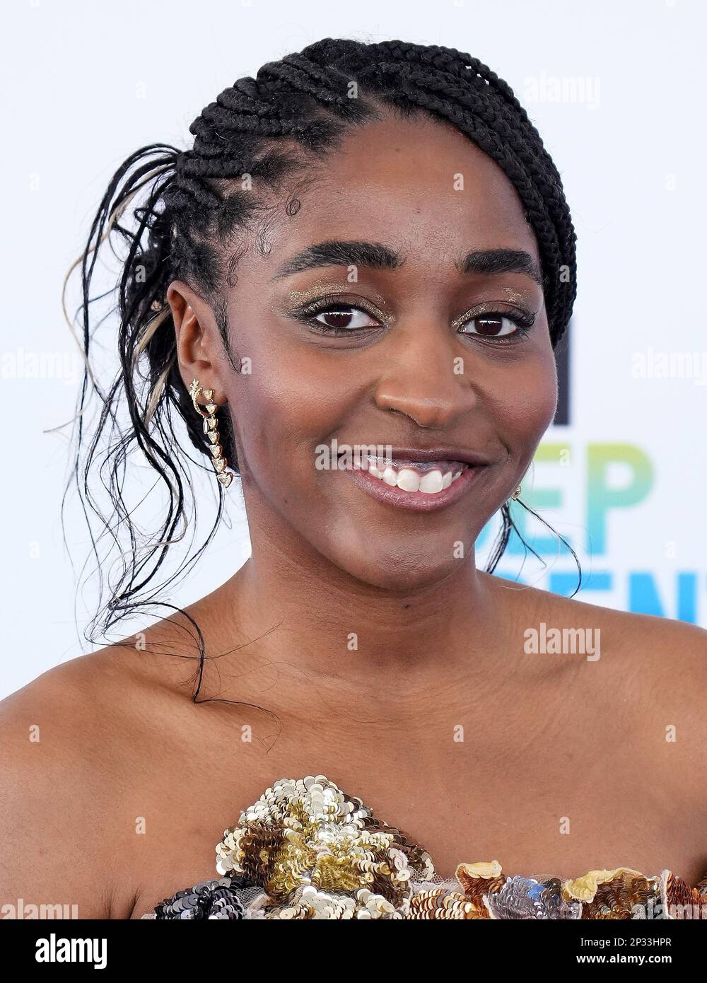 Los Angeles, USA. 04th Mar, 2023. Ayo Edebiri arrives at the 2023 Film ...