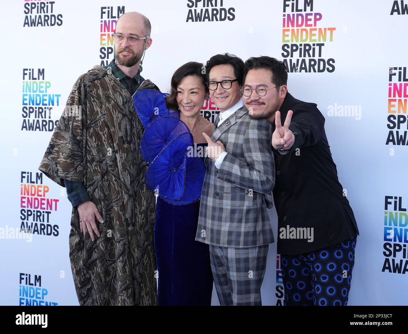 Los Angeles, USA. 04th Mar, 2023. Michelle Yeoh, Daniel Scheinert, and ...