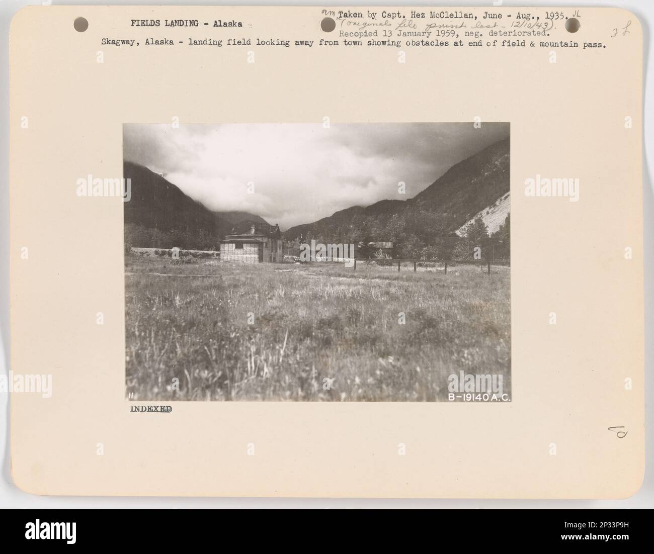 Skagway alaska aerial hi-res stock photography and images - Alamy