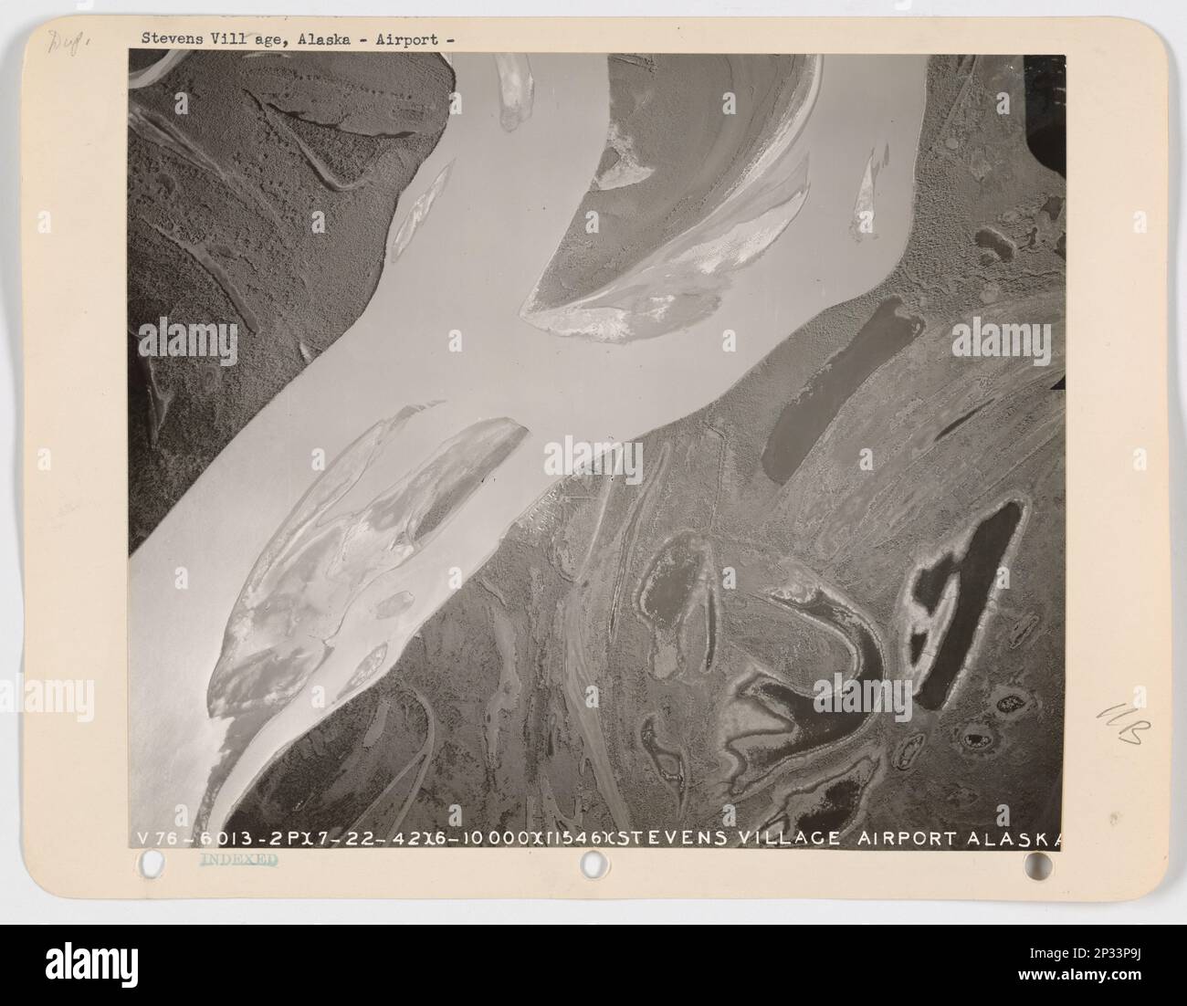 Alaska village aerial hi-res stock photography and images - Alamy