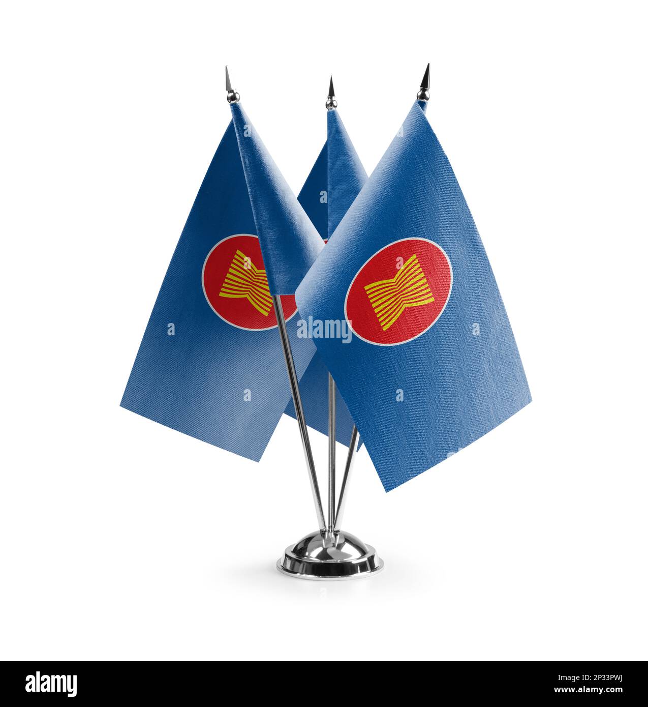 Small national flags of the ASEAN on a white background Stock Photo - Alamy