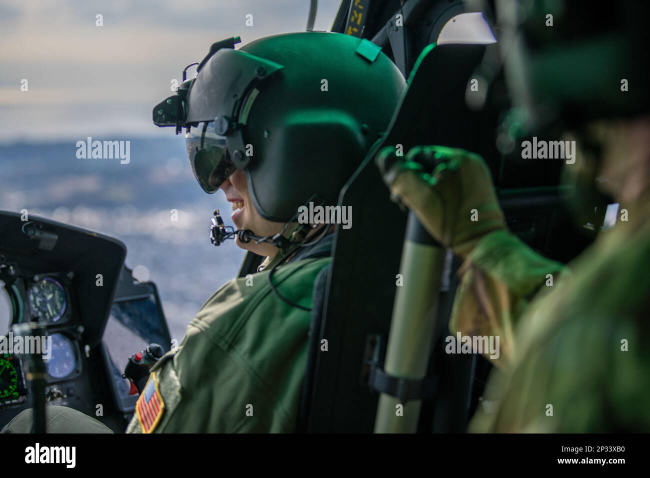 U.S. Air Force Capt. Jacob Taylor, 459th Airlift Squadron UH-1N ...