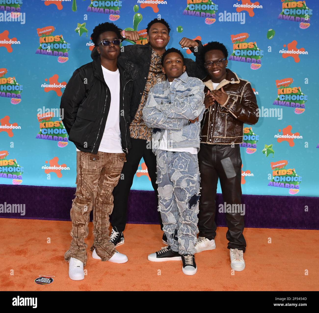 Los Angeles, USA. 4th Mar 2023. Wanmor arriving at the Nickelodeon Kids ...