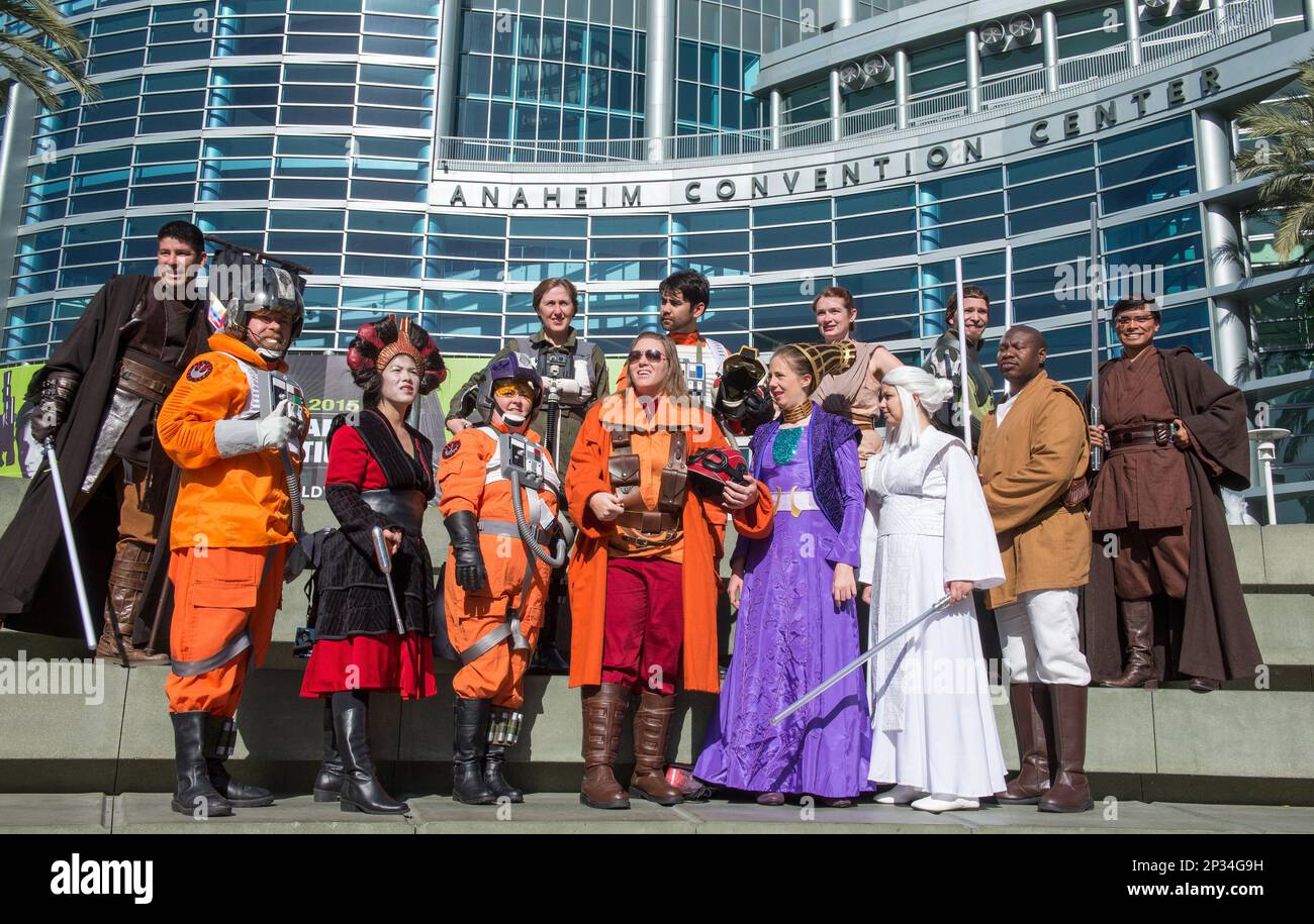 Star Wars Fans Gather For Photos At The Star Wars Celebration At The