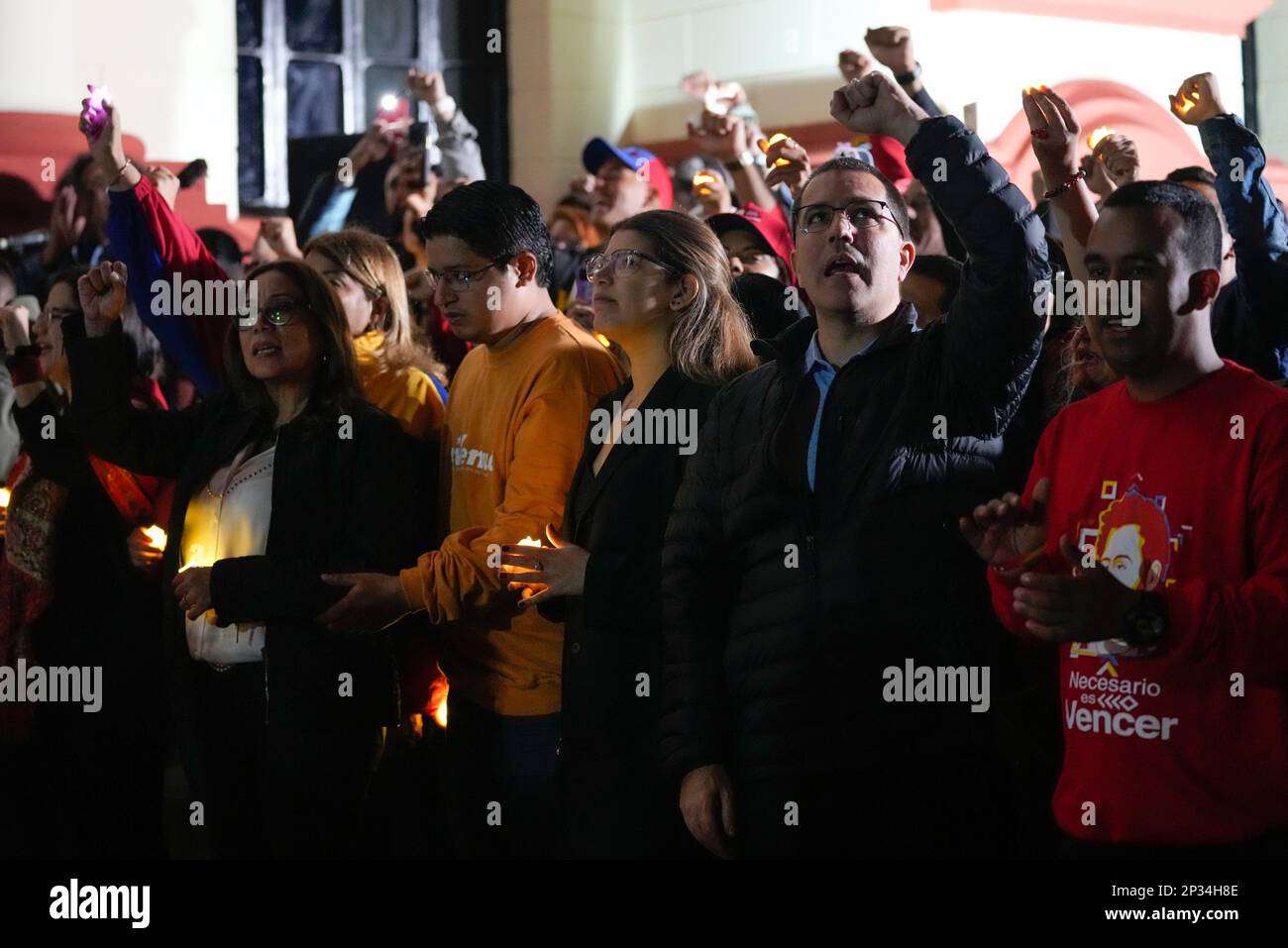Rosines Chavez, center, daughter of late Venezuelan President Hugo ...