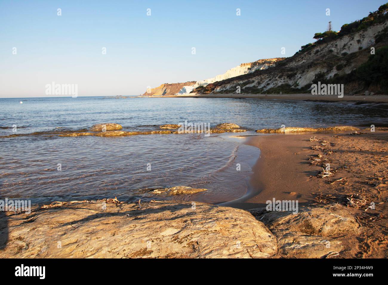 Sicilian beach turkish steps hi-res stock photography and images - Alamy