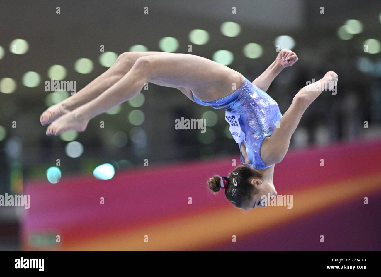 Doha, Qatar. 4th Mar, 2023. Sabrina Maneca-Voinea of Romania competes ...