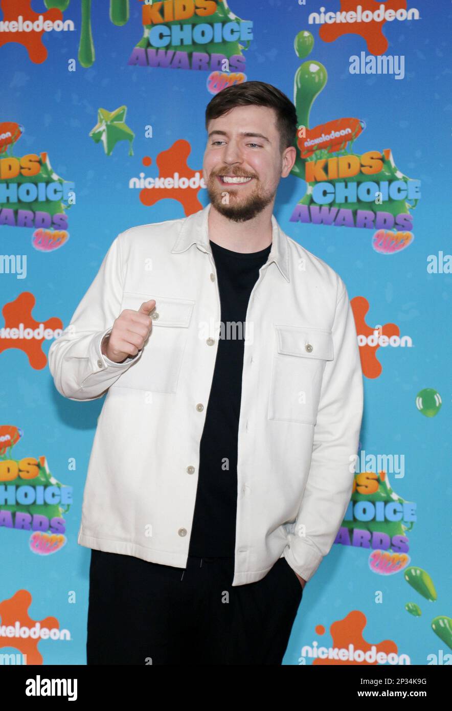 Los Angeles, USA. 04th Mar, 2023. MrBeast at the Nickelodeon Kids ...