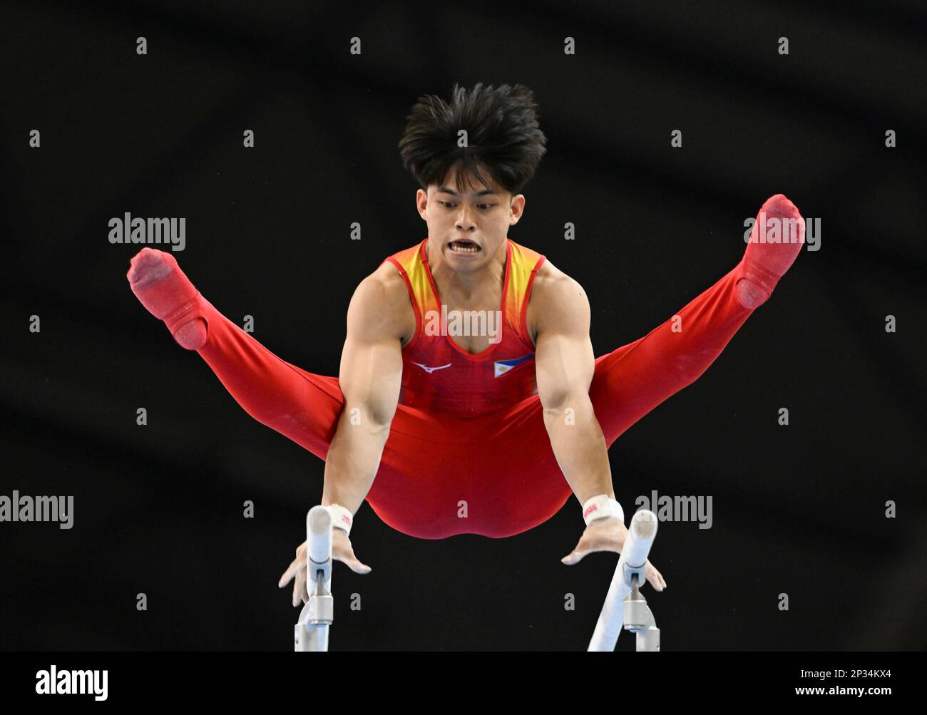 Doha, Qatar. 4th Mar, 2023. Carlos Edriel Yulo of the the Philippines ...