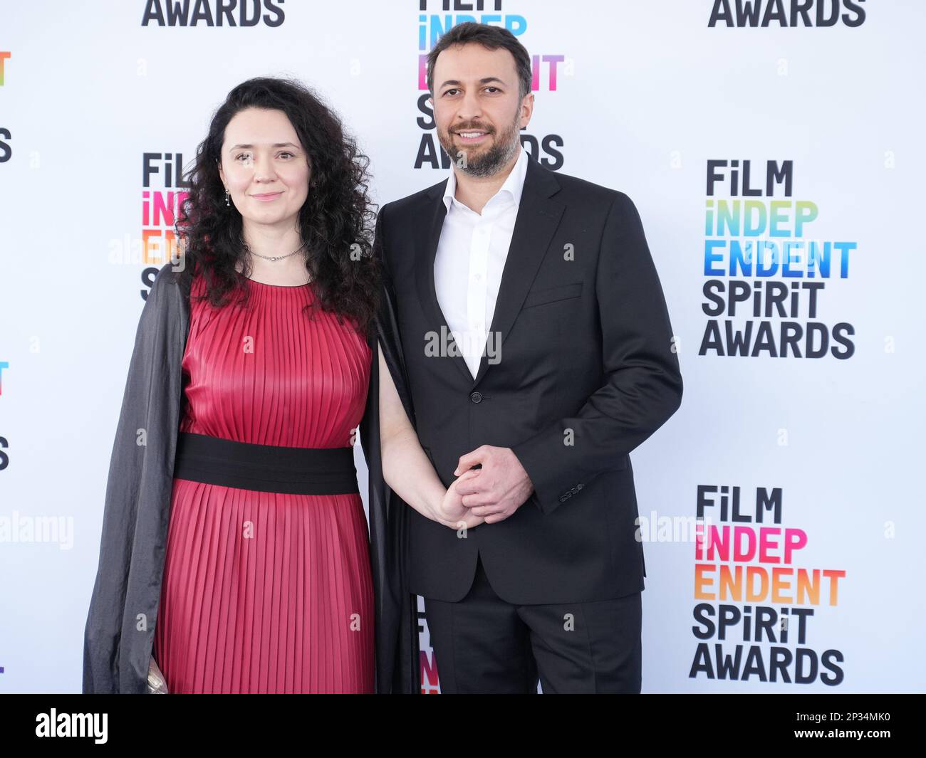 Los Angeles, USA. 04th Mar, 2023. Lena Rozvadovska and Azad Safarov ...