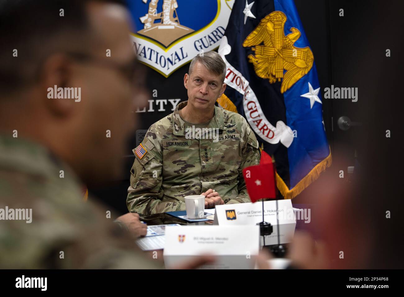 U.S. Army Gen. Daniel R. Hokanson, Chief of the National Guard Bureau ...