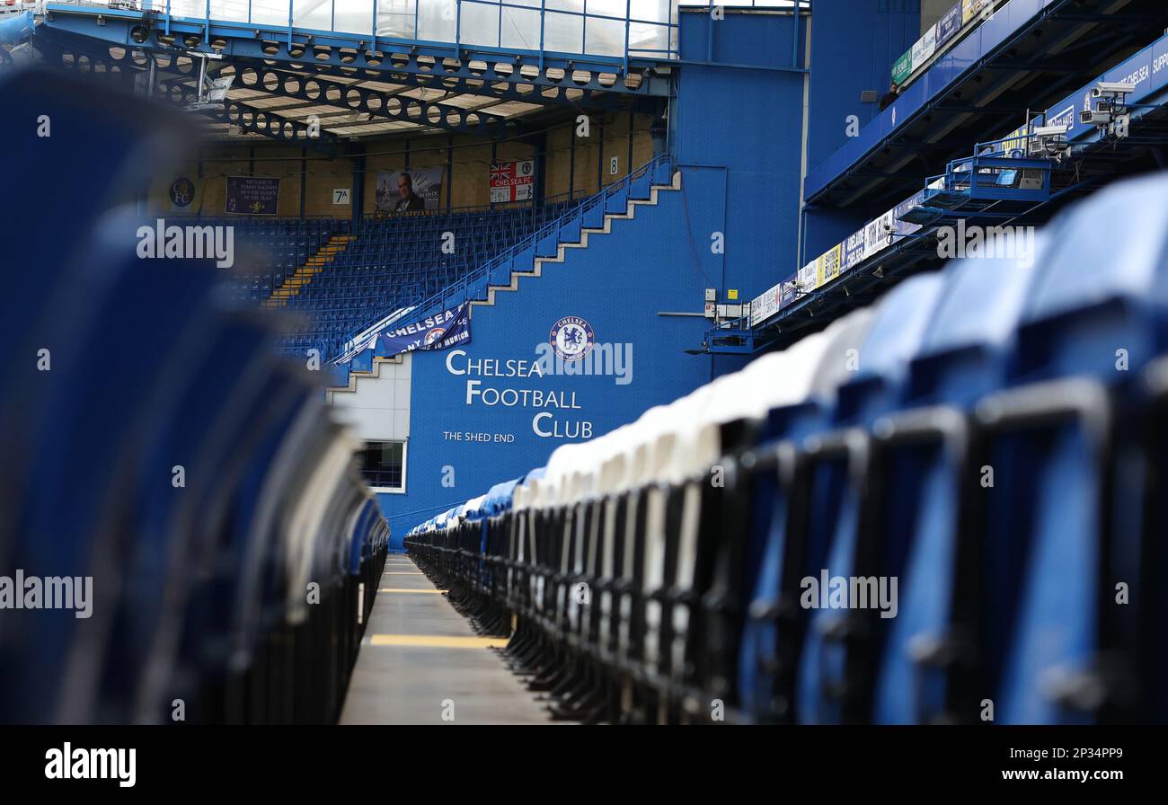 London, England, 4th March 2023. A general view inside the stadium ...