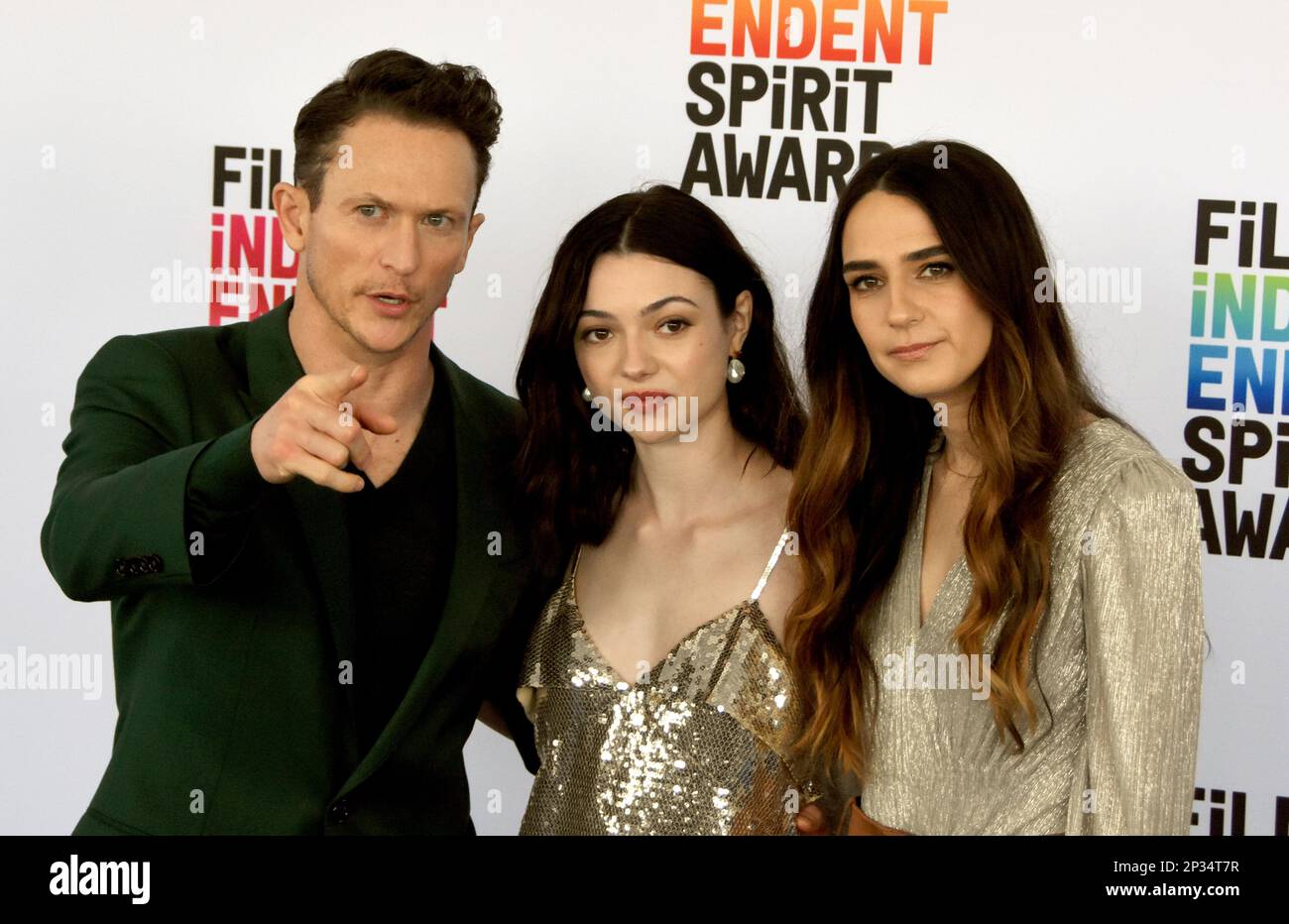 Santa Monica, California, USA 4th March 2023 (L-R) Actor Jonathan ...