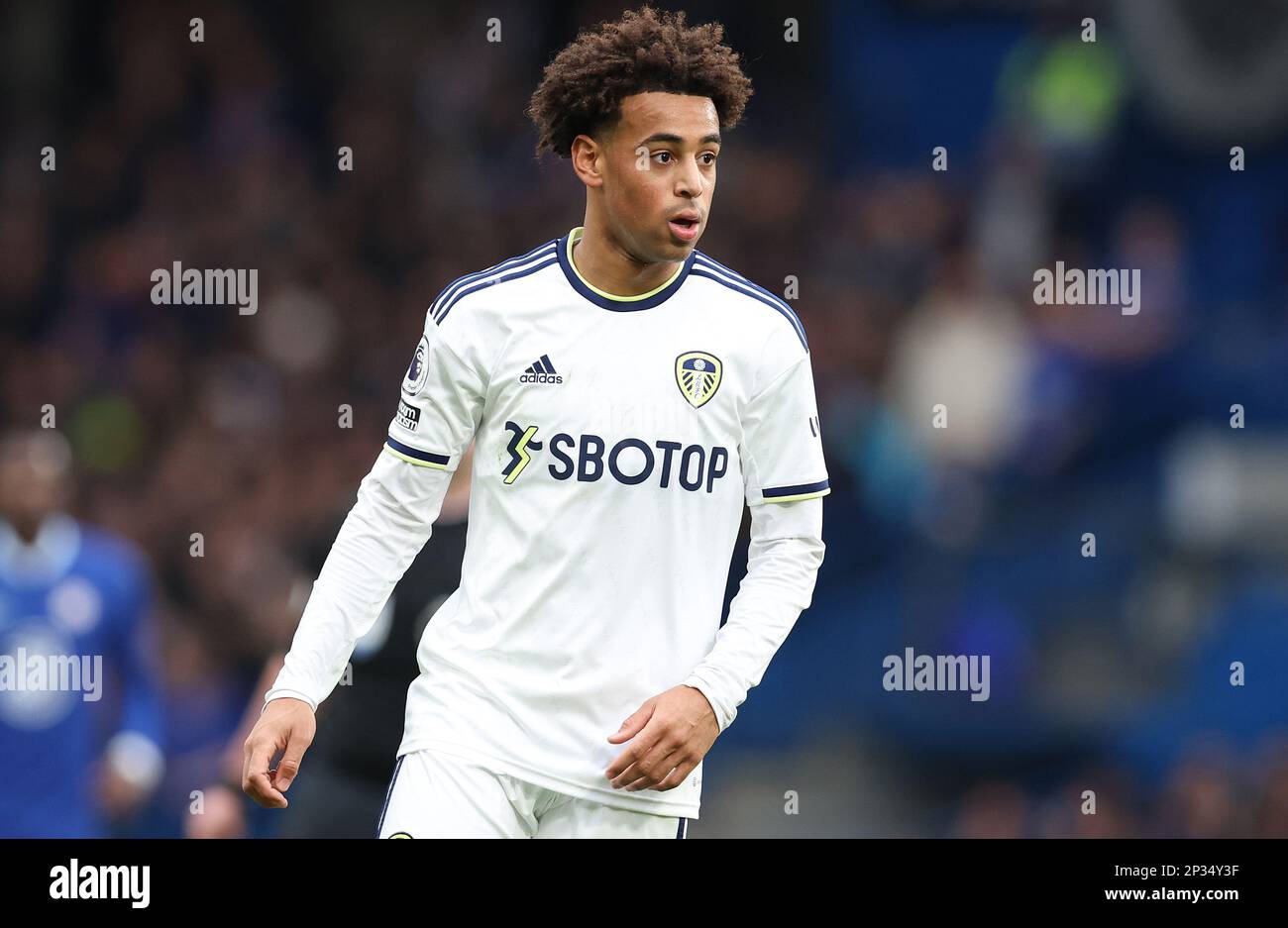 London, England, 4th March 2023. Tyler Adams of Leeds United during the ...