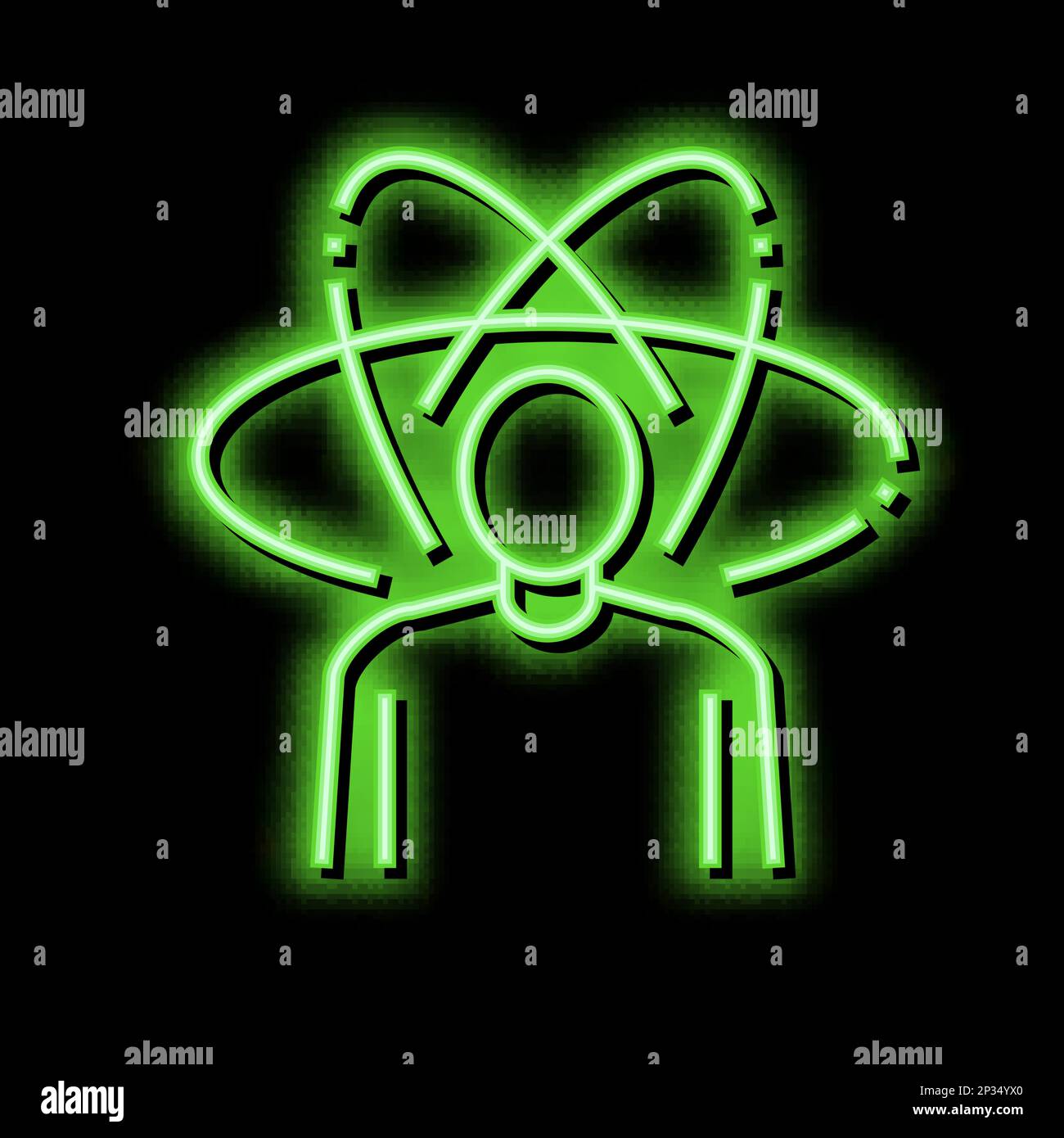 integrity soft skill neon glow icon illustration Stock Vector Image ...