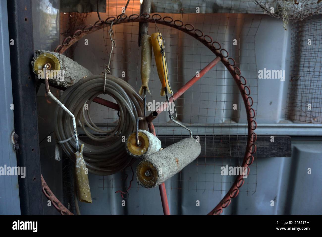 Get construction equipment ready for work Stock Photo - Alamy
