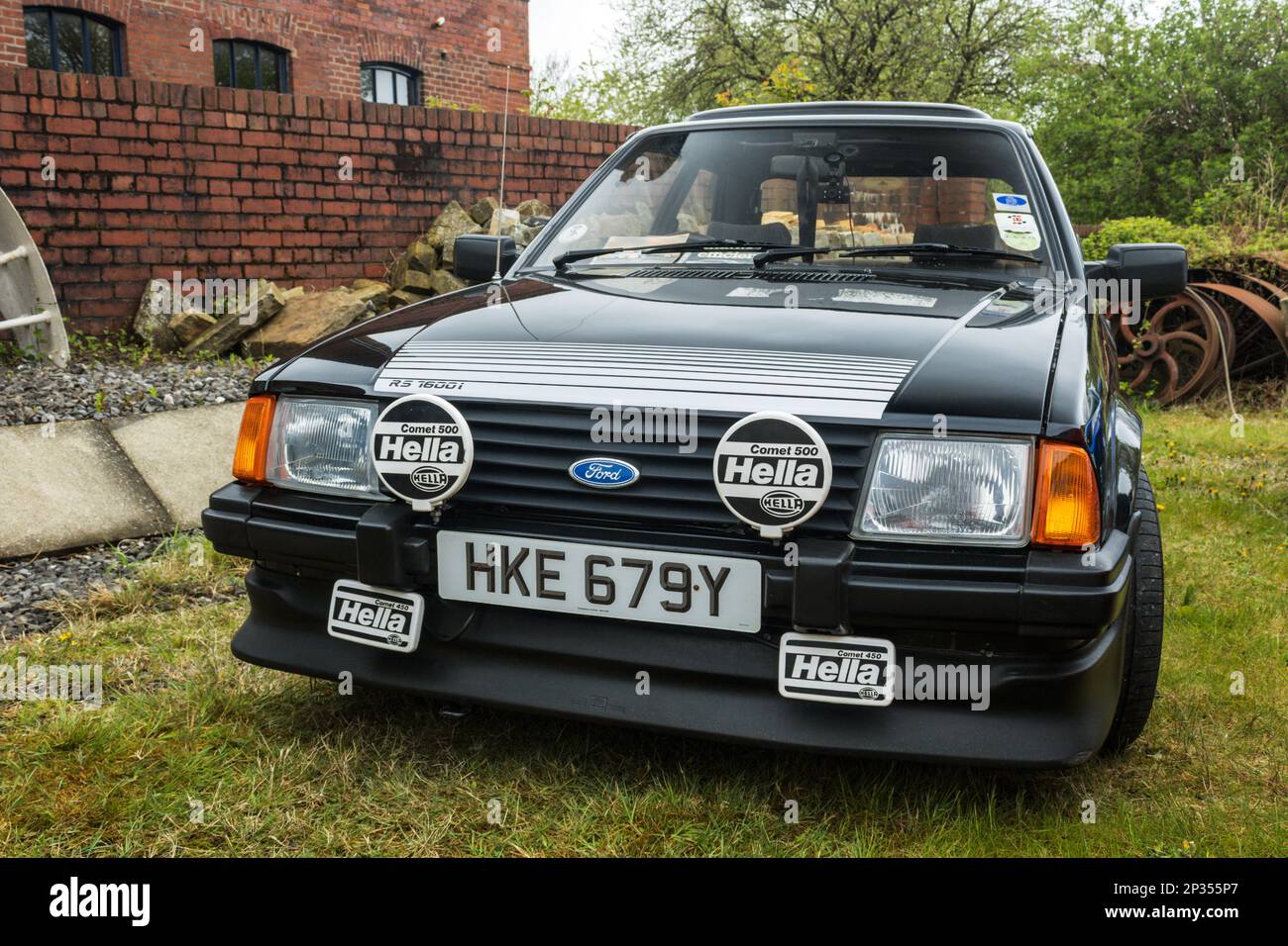 Ford Escort RS1600i. Elland Road Engine House Classic Car Show 2022 ...