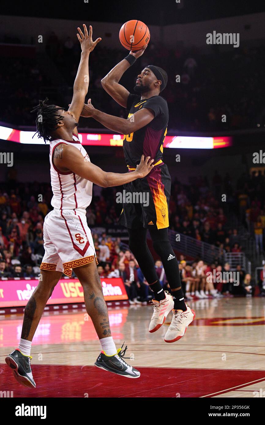 LOS ANGELES, CA - MARCH 04: Arizona State Sun Devils guard Devan ...