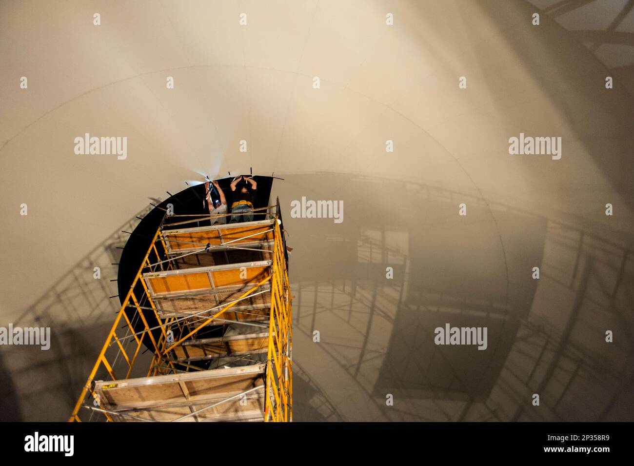 Workers make progress on renovations at Flint's Longway Planetarium on ...