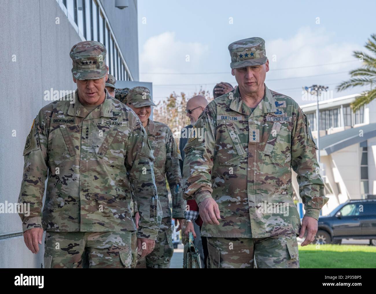 U.S. Army Gen. James Dickinson, United States Space Command commander ...