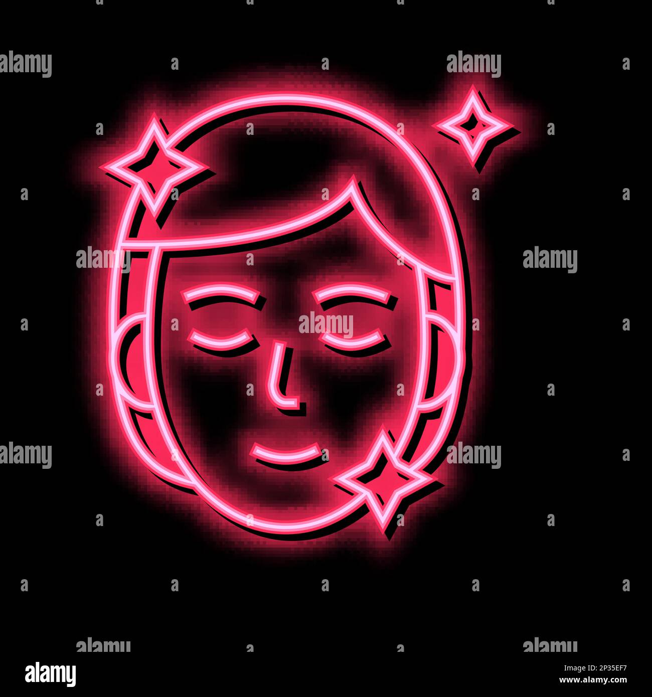 clean face skin color icon vector illustration Stock Vector Image & Art ...