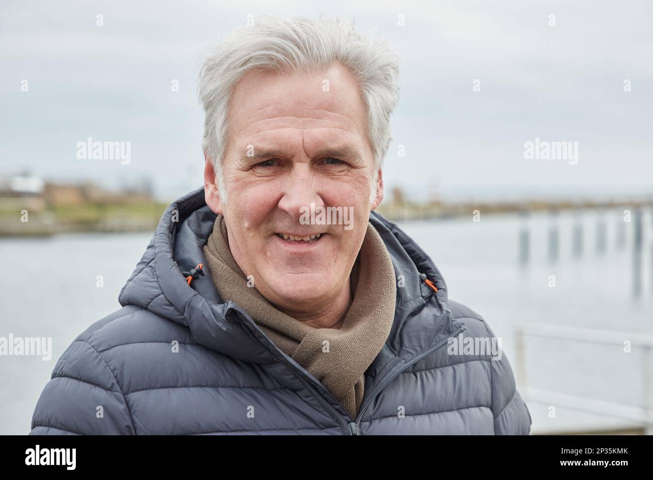 Fehmarn, Germany. 03rd Mar, 2023. Donald Kraemer, NDR editor, at the ...