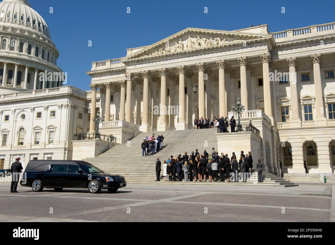 WASHINGTON, DC - July 1: Sen. John D. Rockefeller IV, D-W.Va., with ...