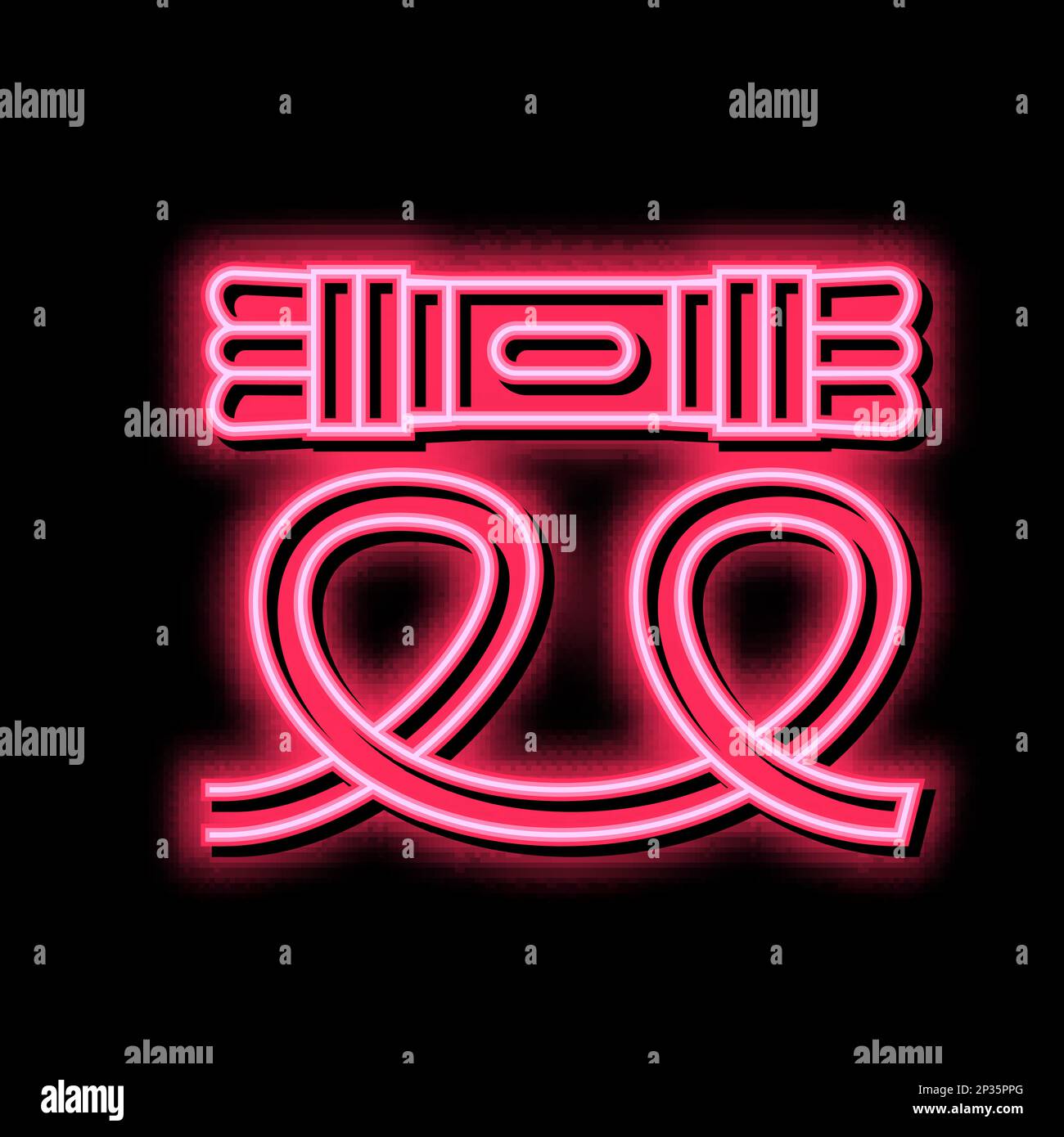 Glowing threads Stock Vector Images - Alamy