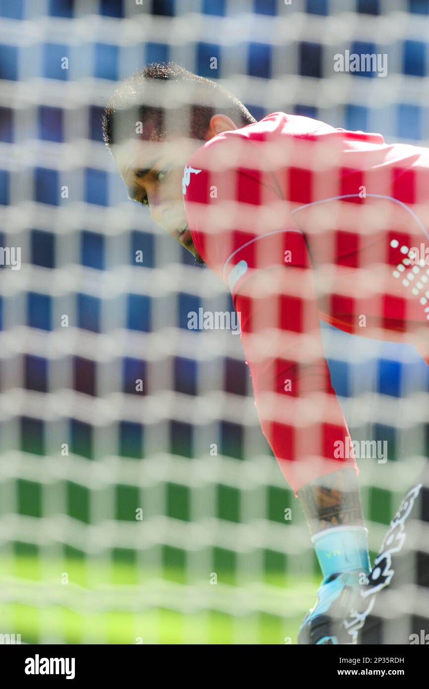 Alphonse AREOLA - 15.04.2015 - Lyon / Bastia - 32eme journee de Ligue 1 ...