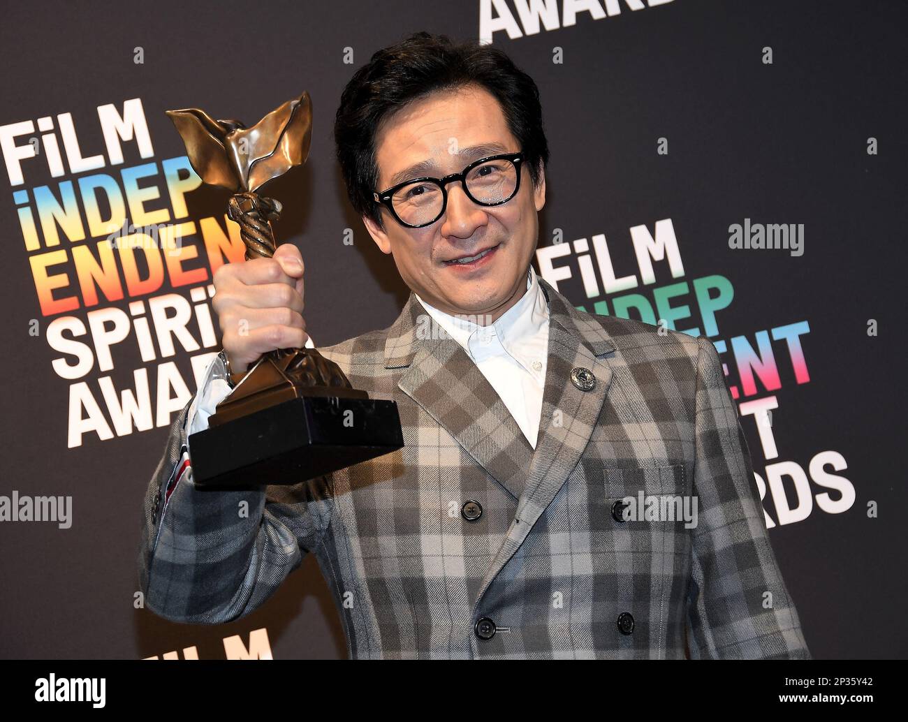 Los Angeles, USA. 04th Mar, 2023. Ke Huy Quan, winner of the Best ...