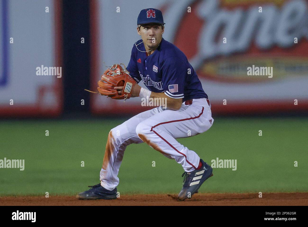 Mobile, Alabama, USA. 04th Mar, 2022. South Alabama Jaguars infielder ...