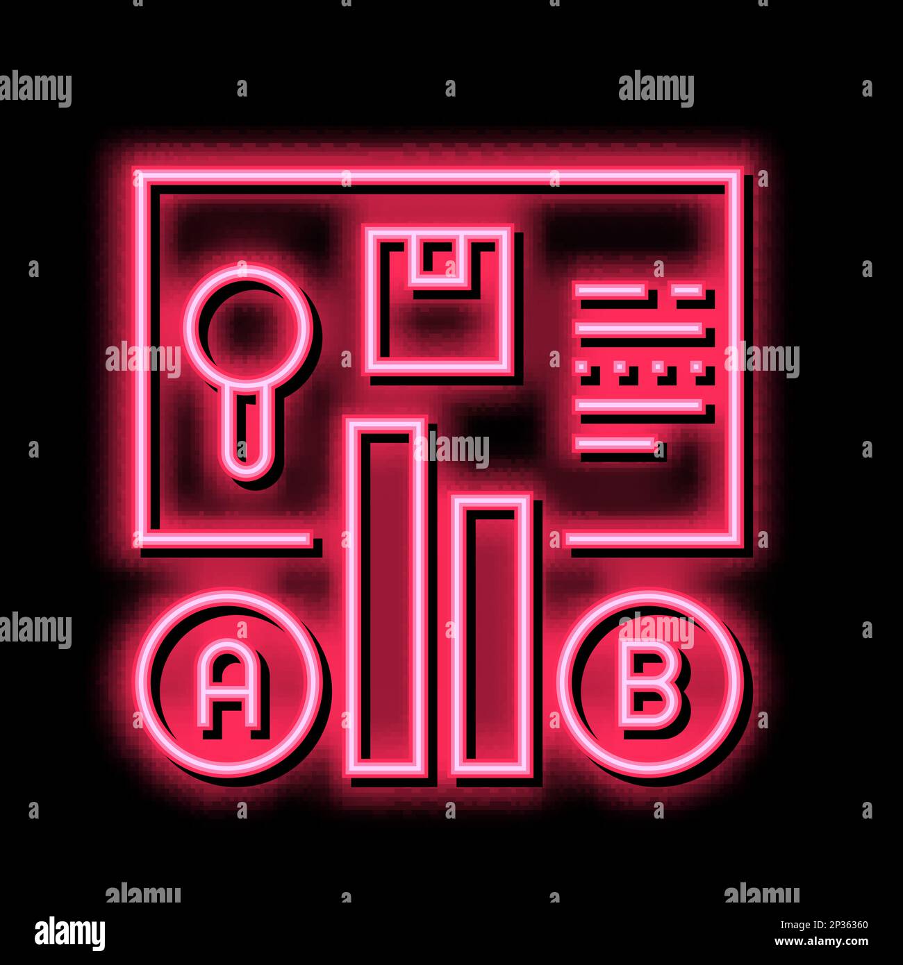 comparison market color icon vector illustration sign Stock Vector ...