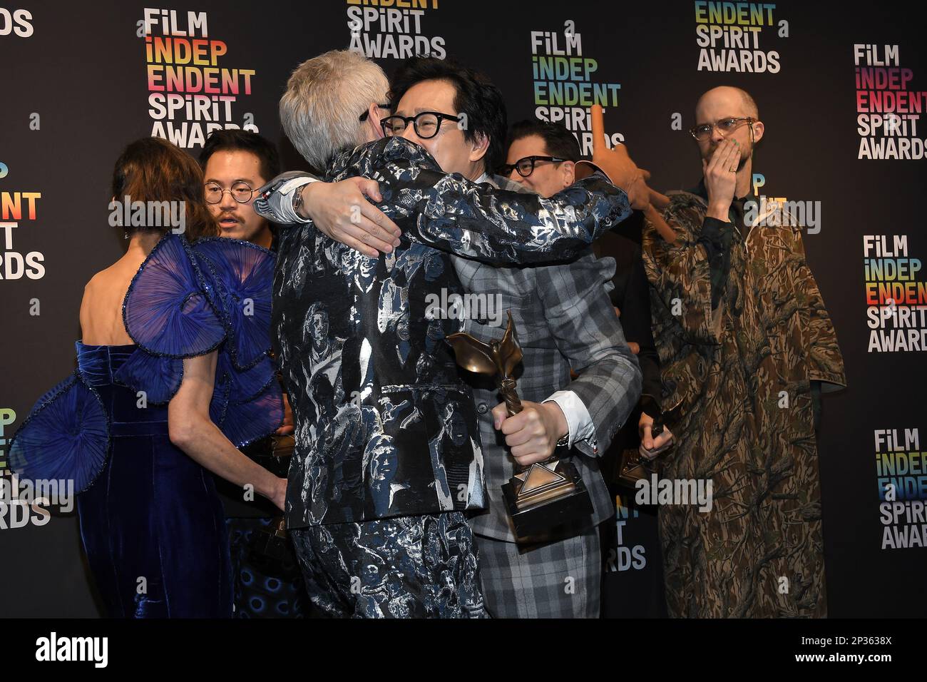 Los Angeles, USA. 04th Mar, 2023. Jamie Lee Curtis and Ke Huy Quan ...