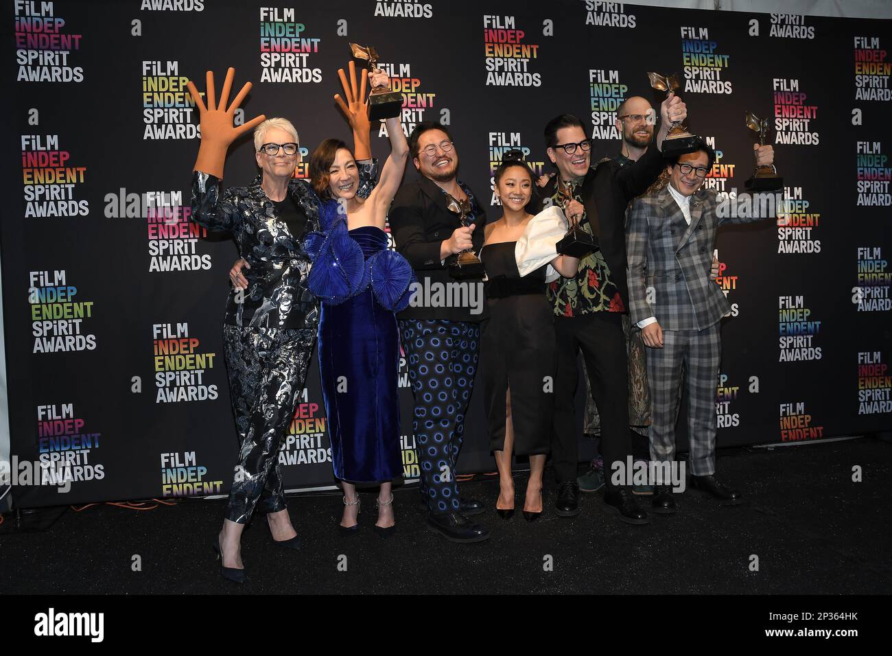 Los Angeles, USA. 04th Mar, 2023. Jamie Lee Curtis, Michelle Yeoh, Dan ...
