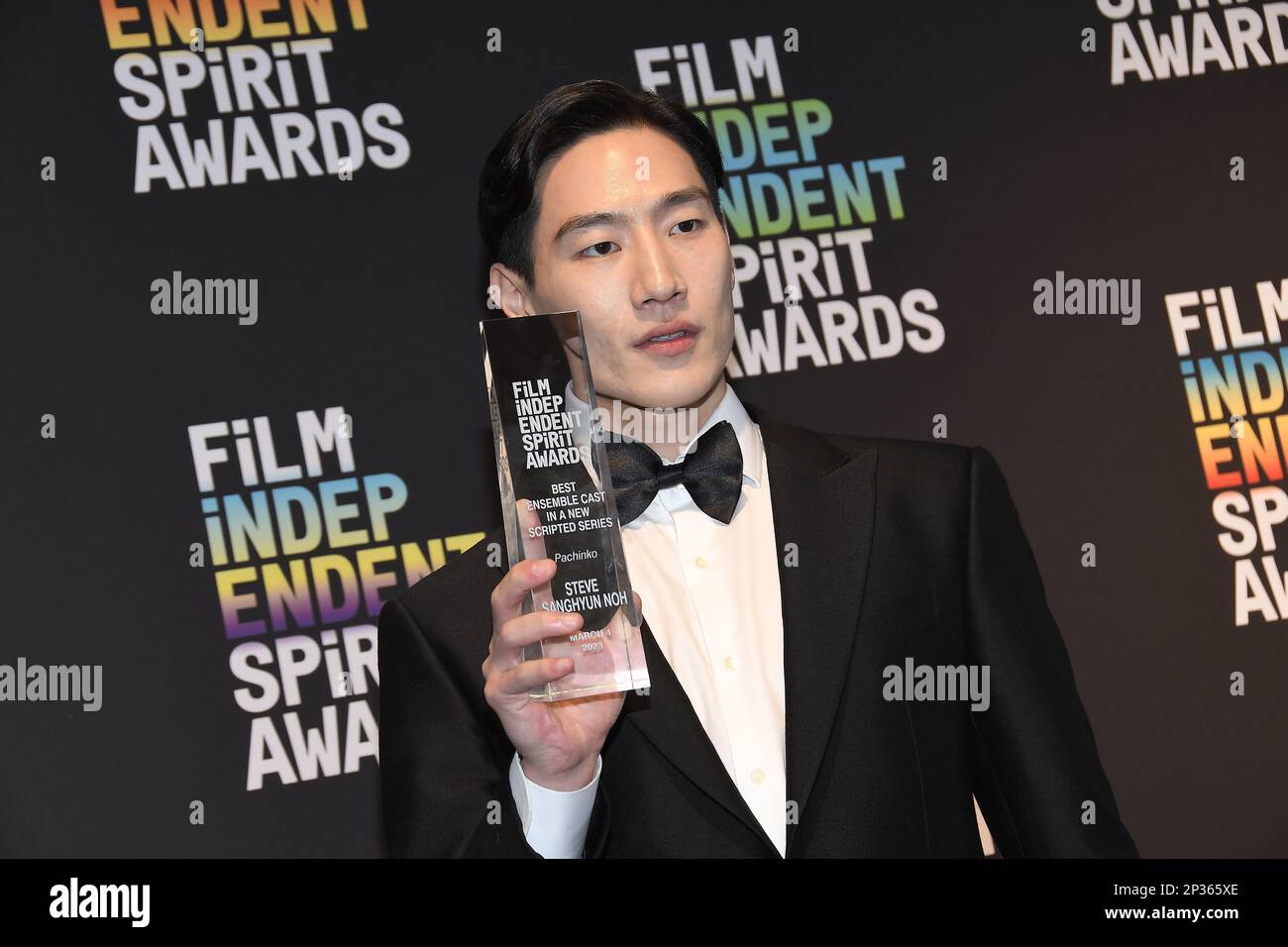 Los Angeles, USA. 04th Mar, 2023. Steve Sang-Hyun Noh, winner of the ...