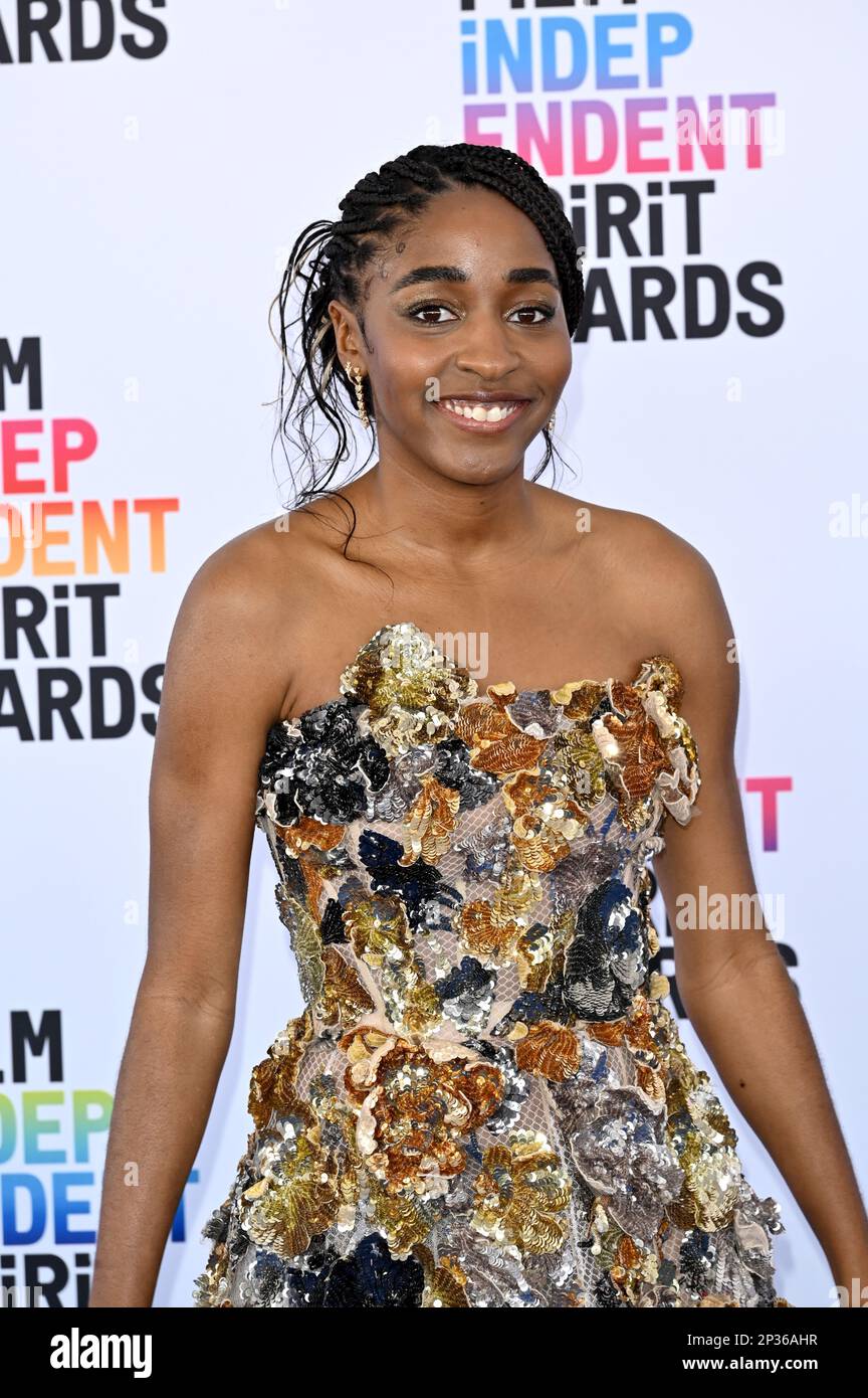 Los Angeles, USA. 04th Mar, 2023. Ayo Edebiri at the Film Independent ...