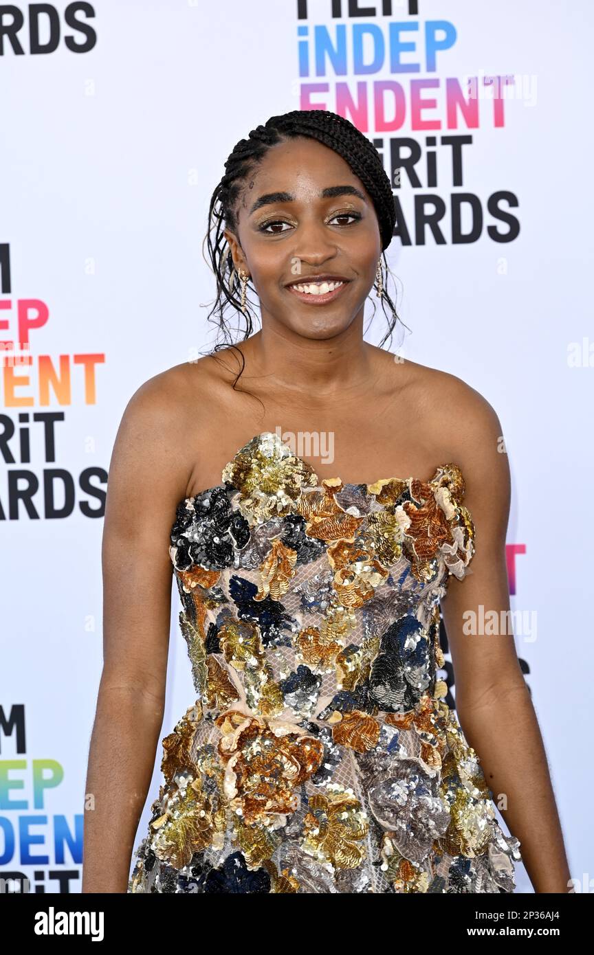 Los Angeles, USA. 04th Mar, 2023. Ayo Edebiri at the Film Independent ...