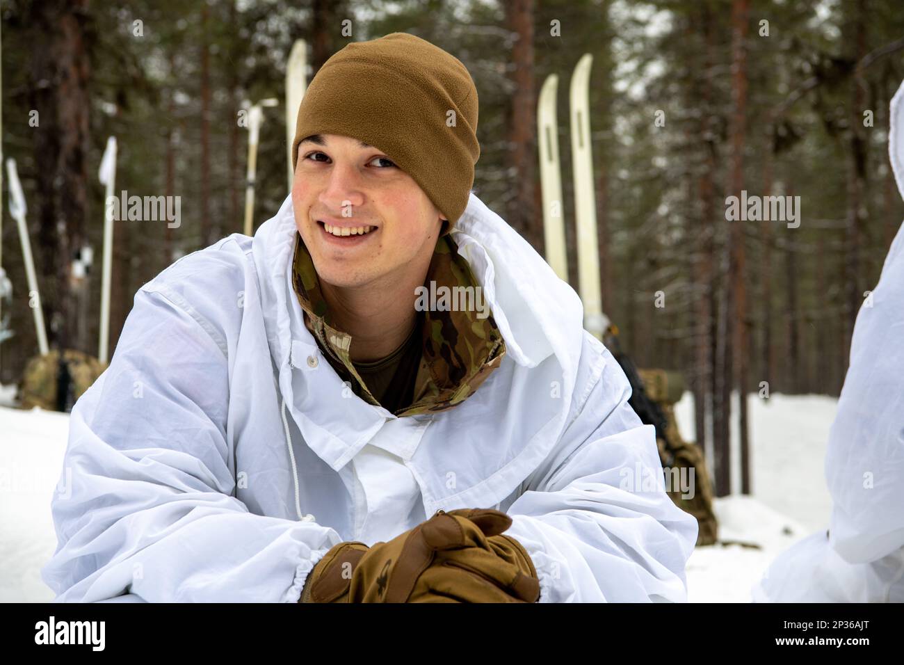 U.S. Army Sgt. Nicholas Osbahr, infantryman with Charlie Troop, 3-71st ...