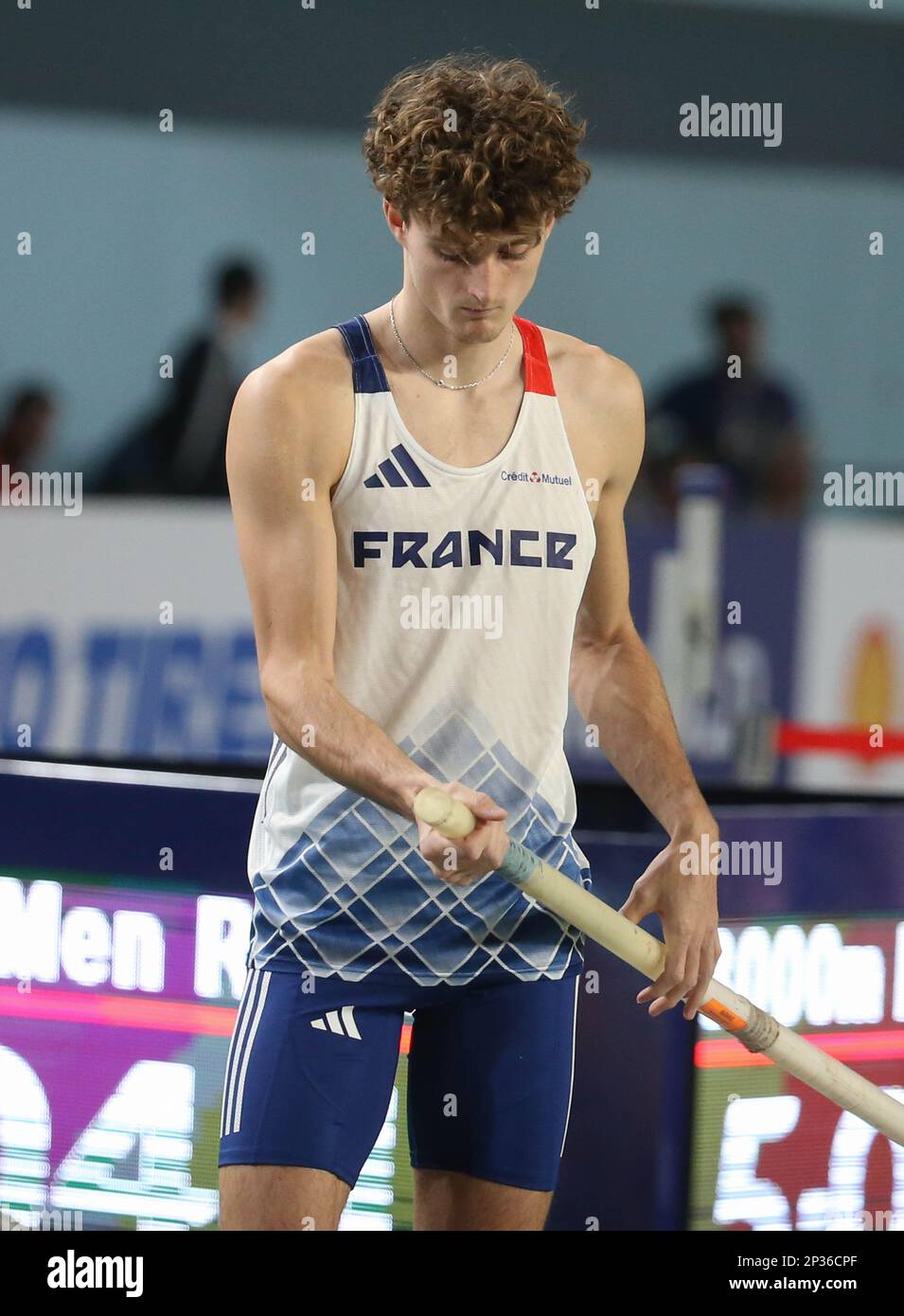Ethan Cormont of France, Qualification Pole Vault Men during the ...