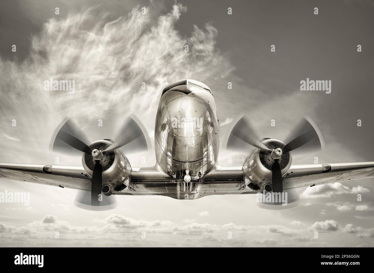 Old fashioned aircraft hi-res stock photography and images - Alamy