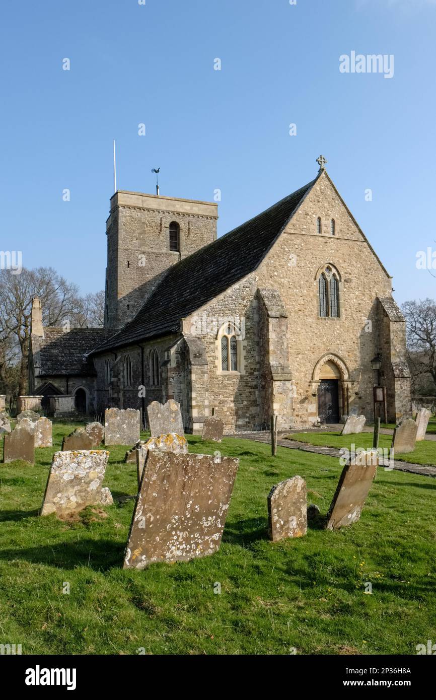 View of Church of St. Mary the Virgin at Shipley in West Sussex Stock ...
