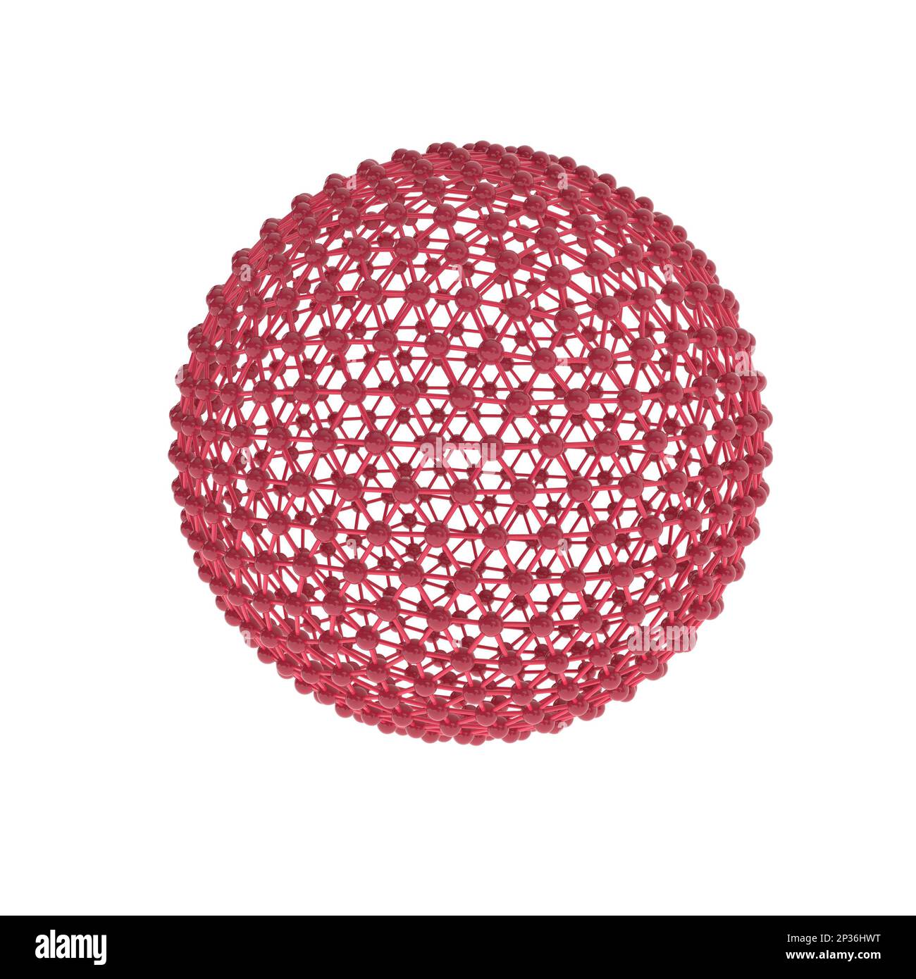 White Metal Abstract Sphere Shape In White Background Stock Photo - Alamy