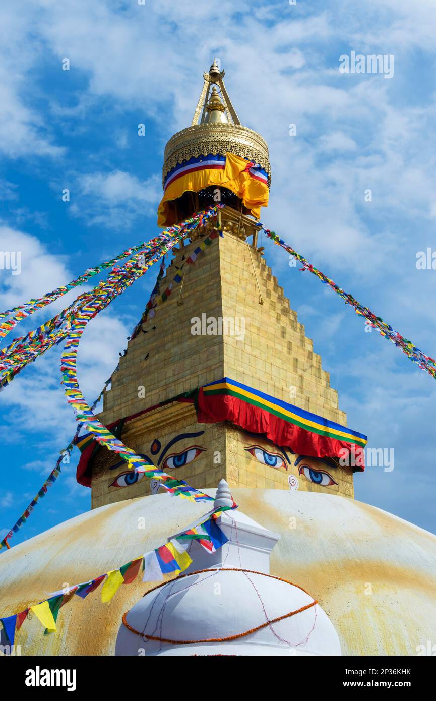 Boudhanath district hi-res stock photography and images - Alamy