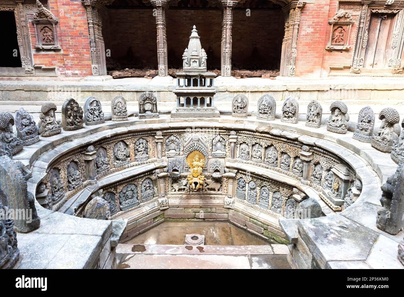Lalitpur, Hanuman Dhoka Royal Palace, Patan Durbar Square Stock Photo ...