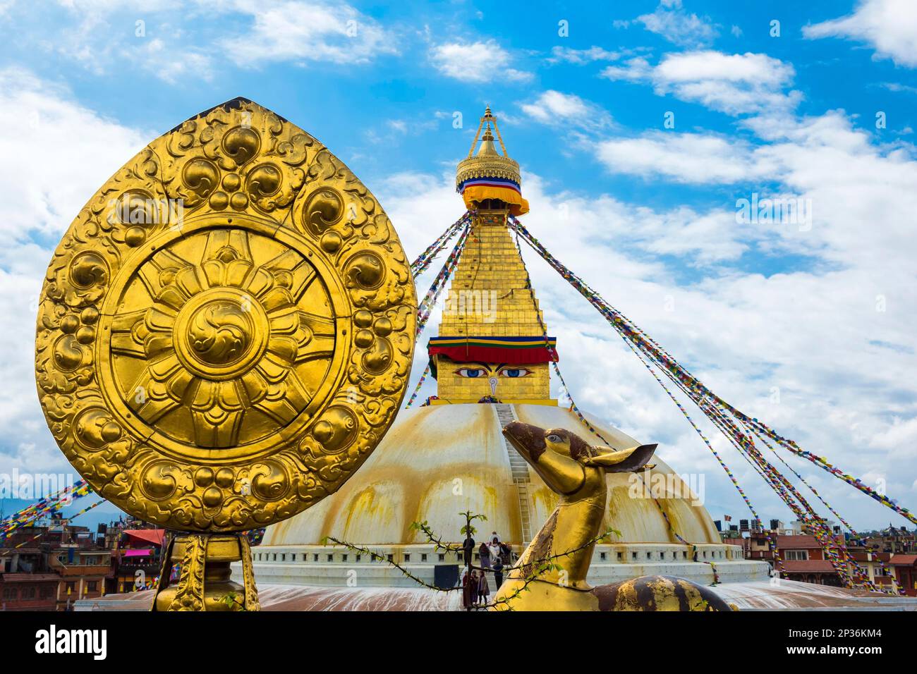 Boudhanath monument world travel hi-res stock photography and images ...