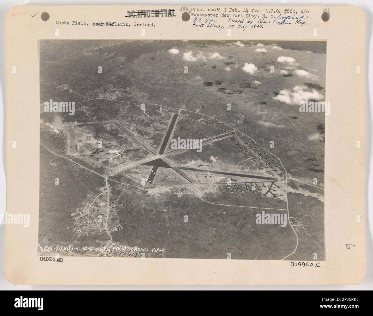 Landing Fields - Iceland, Aerial Photograph Stock Photo - Alamy