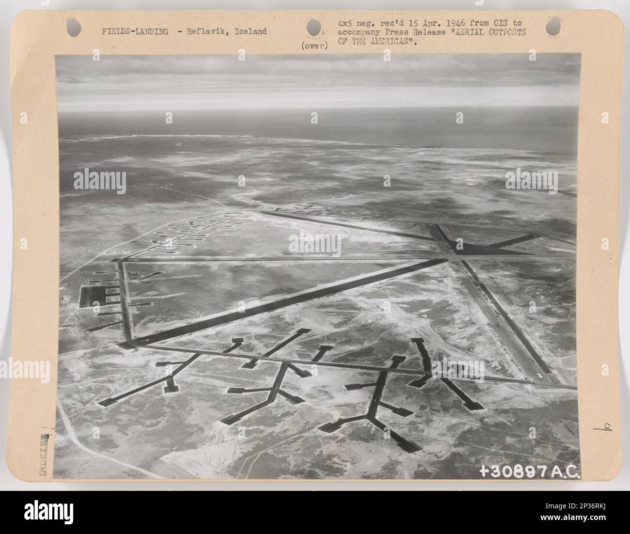 Landing Fields - Iceland, Aerial Photograph Stock Photo - Alamy