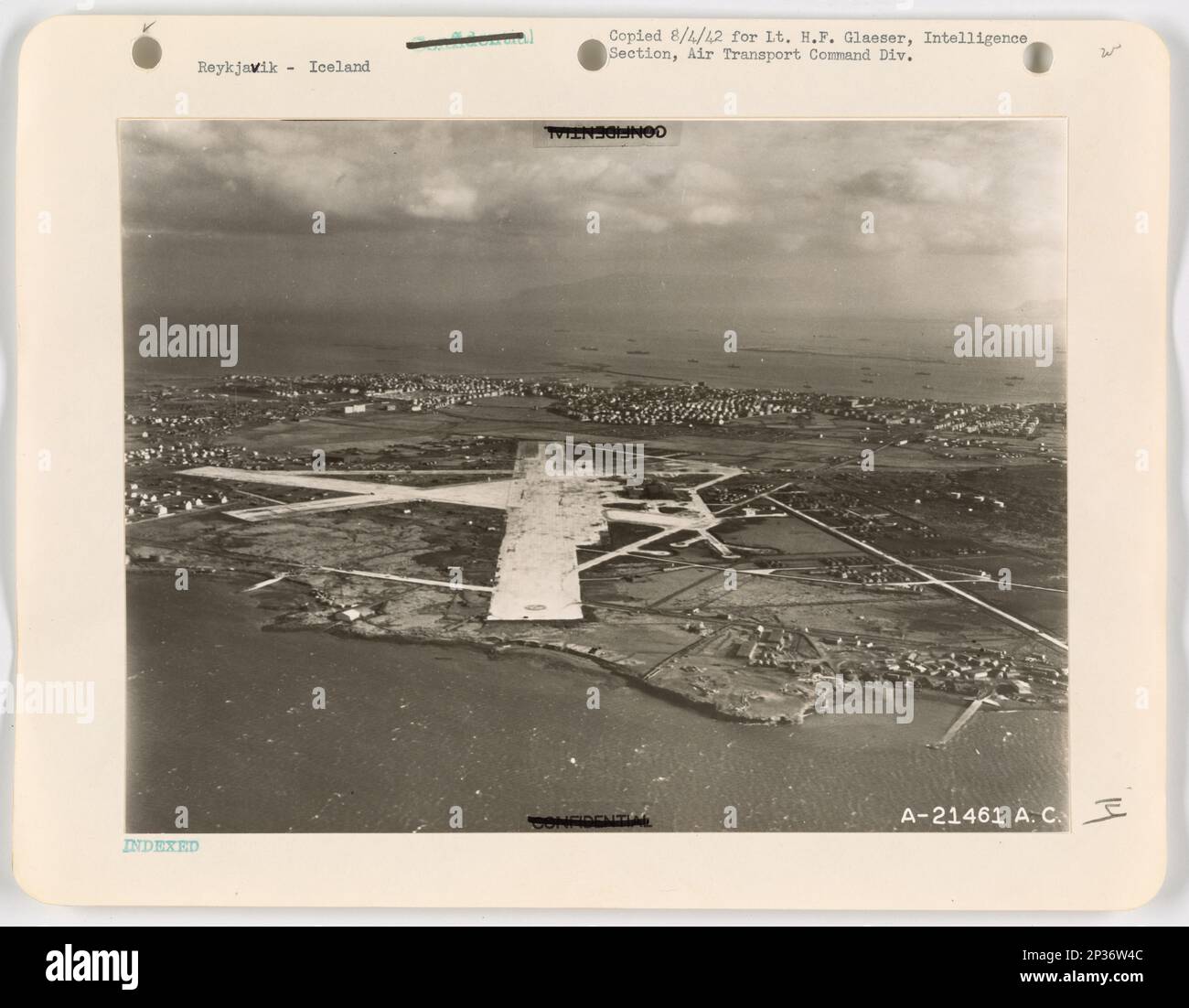 Landing Fields - Iceland, Aerial Photograph Stock Photo - Alamy