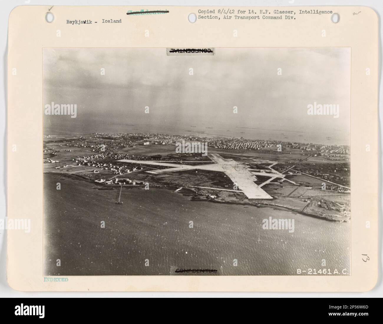 Landing Fields - Iceland, Aerial Photograph Stock Photo - Alamy