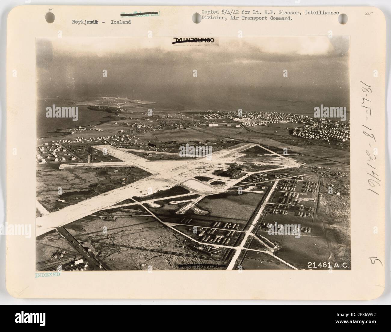 Landing Fields - Iceland, Aerial Photograph Stock Photo - Alamy